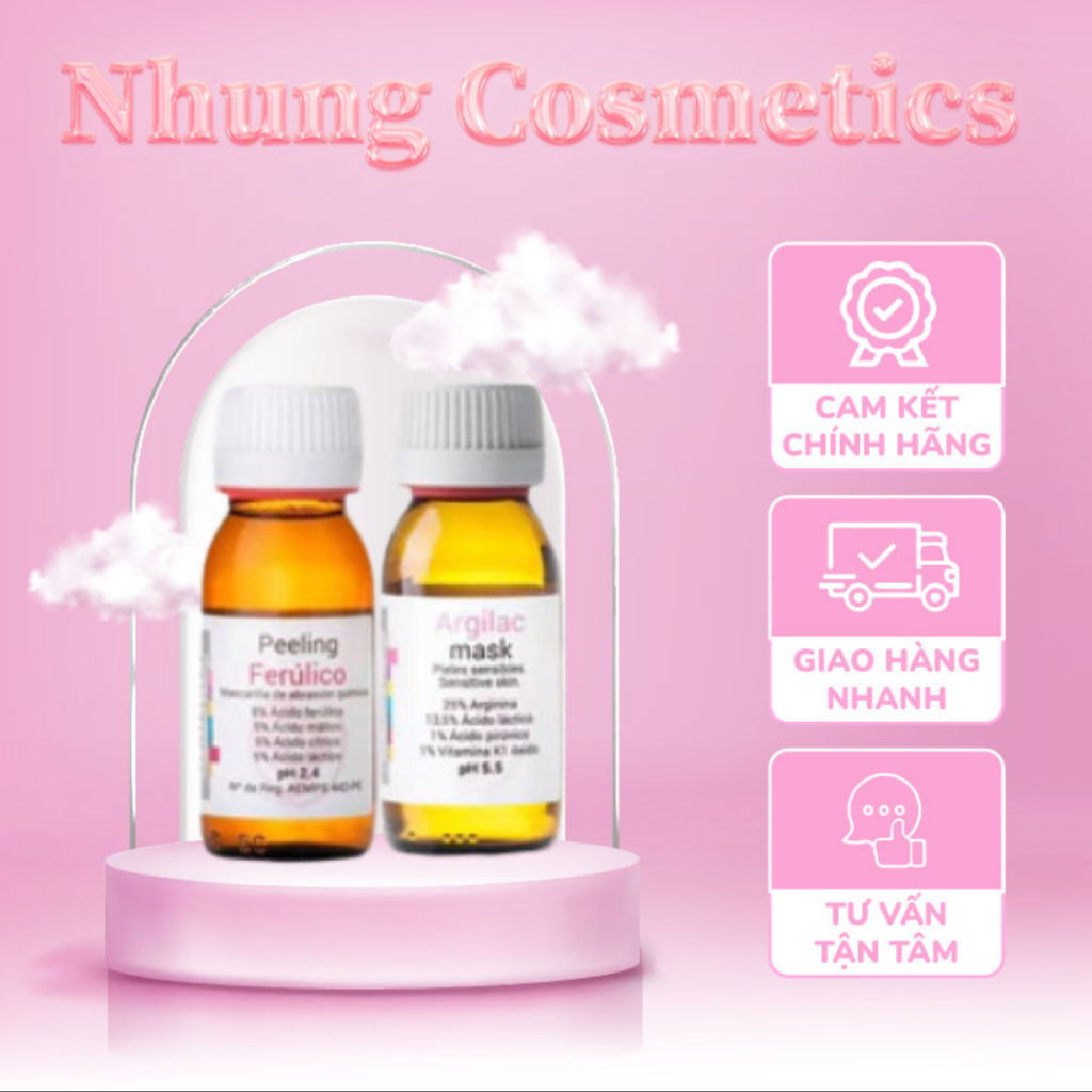 (Dùng thử) Cặp peel căng bóng thanh lọc da Ferulico Peeling + Argilac ...