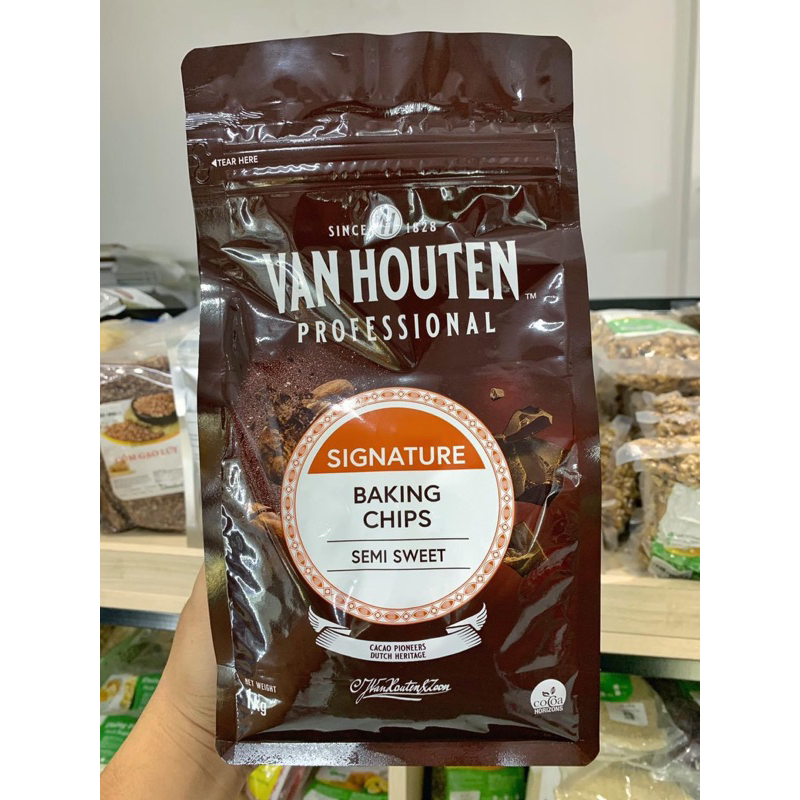 Socola chip đen Vanhouten 1kg | Shopee Việt Nam