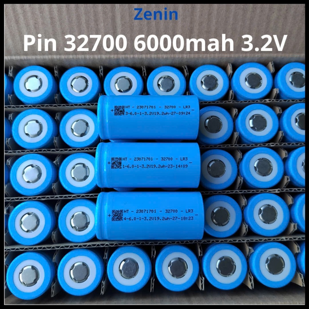Pin 32700 6000mah 3.2v nội trở 5 - 8mΩ dòng xả liên tục 20a chuyên dùng cho đóng bình xe máy ...