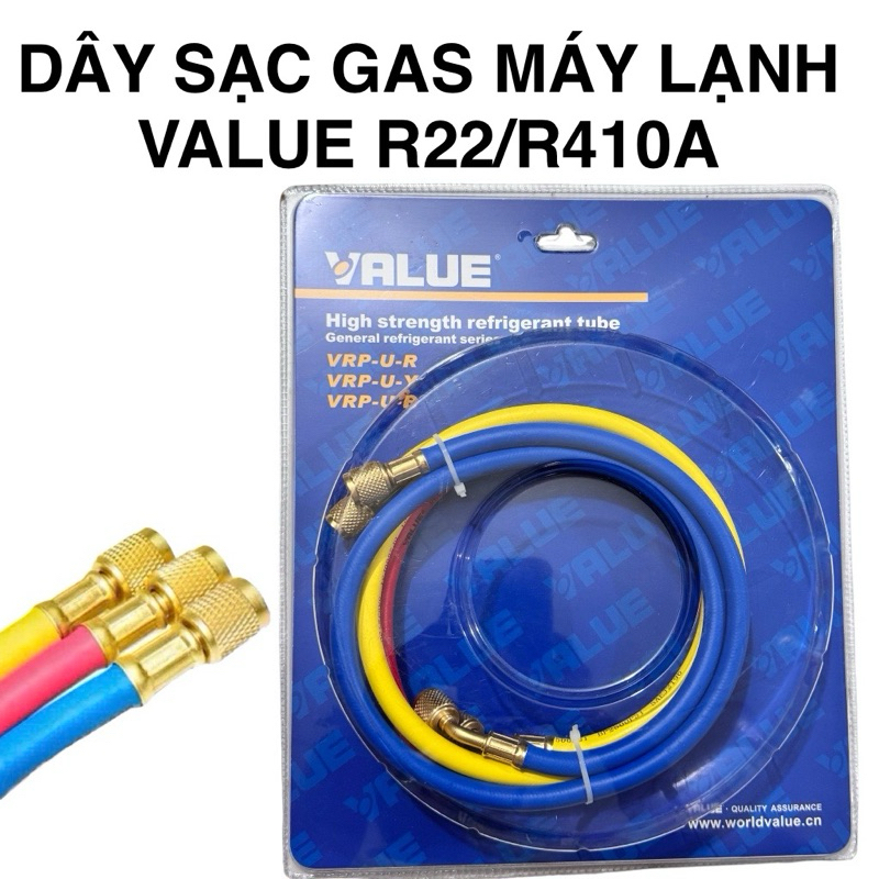 Dây Sạc Gas Điều Hoà/Máy Lạnh Value R22/R410 | Shopee Việt Nam