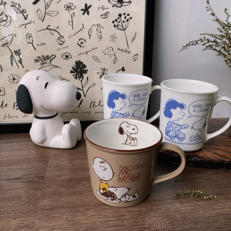 [Ảnh Thật] Tổng Hợp Mẫu Ly Cốc Chén Ăn Uống Hoạt Hình Snoopy - Gốm Nhật 2hand Dễ Thương | Shopee ...