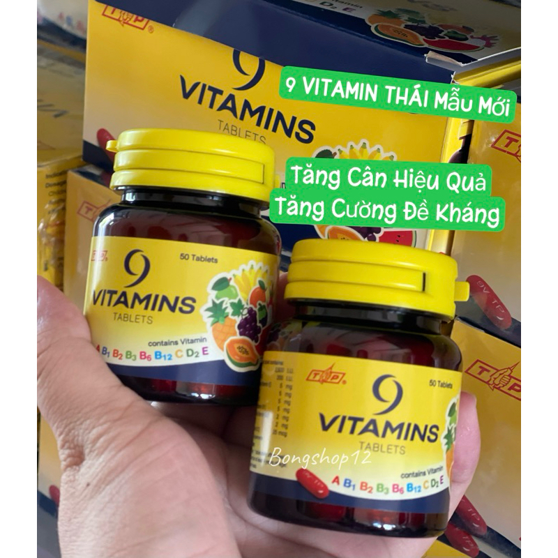 Vitamin TP Tăng Cân Thái Lan lọ 50 Viên_CHÍNH HÃNG | Shopee Việt Nam