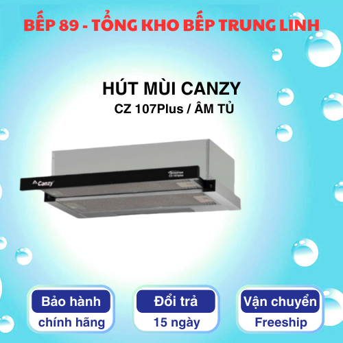 CZ 107Plus / HÚT MÙI ÂM TỦ CANZY / HÚT KHỬ BẰNG THAN HOẠT TÍNH | Shopee Việt Nam