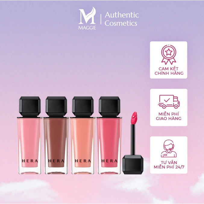 Son HERA Sensual fitting glow tint và Hera Sensual Spicy Nude Gloss Mini Fullbox | Shopee Việt Nam