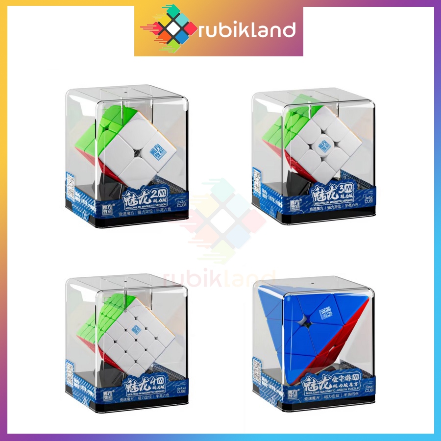 [Hộp Đẹp] Rubik 2x2 3x3 4x4 MoYu MeiLong 2M 3M 4M Rubic 2 3 Tầng Có Nam Châm Đồ Chơi Trí Tuệ Trẻ ...