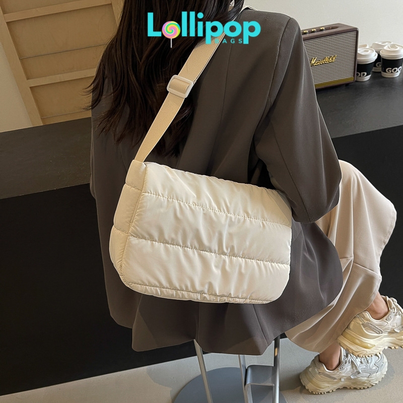 Túi Phao Đeo Chéo 2024 LOLLIPOP BAGS Túi Phao Đeo Vai Chần Bông Style ...