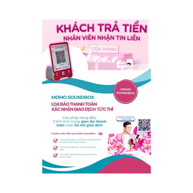 Loa Chuyển Tiền, Loa Đọc Thông Báo Giao Dịch, Loa Momo BẢN KÈM SIM 4G ...