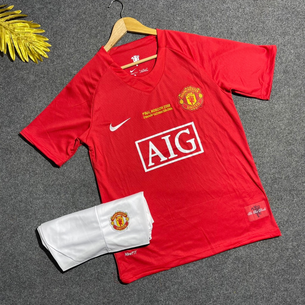 MU AIG - Áo bóng đá CLB MU AIG 2008 - Hàng Thái Chuẩn thi đấu | Shopee ...