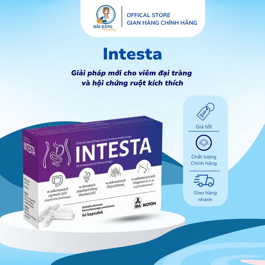 Intesta – Giải pháp mới cho viêm đại tràng và hội chứng ruột kích thích ...