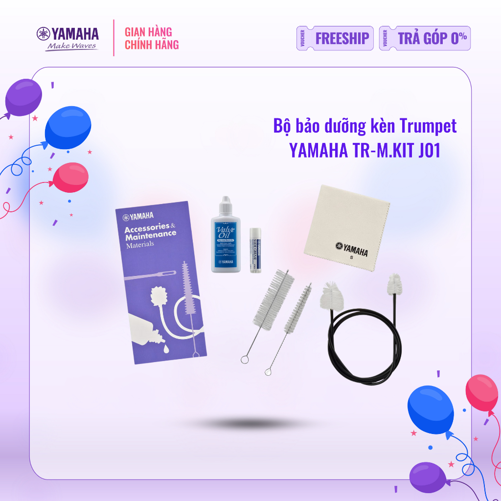Bộ bảo dưỡng kèn Trumpet YAMAHA TR-M.KIT J01 | Shopee Việt Nam