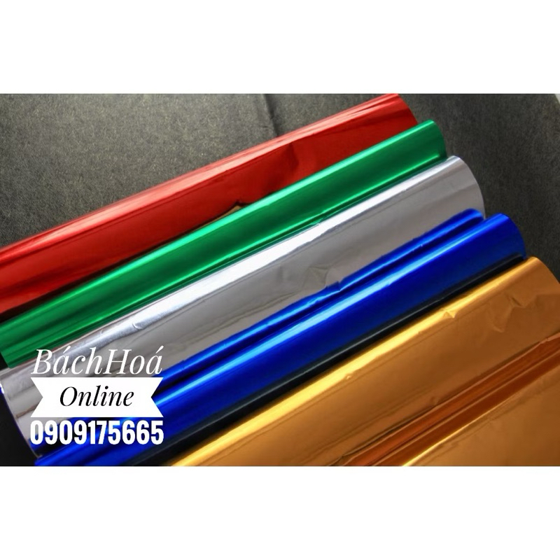 [Set 20] [Set 50] [Set 100] Giấy bạc ánh kim - Tissue Foil - Dùng làm hộp quà trang trí cây ...