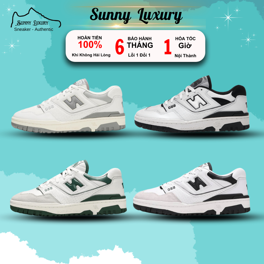 [ Hàng Chính Hãng ] Giày New Balance 550 Đủ Màu, Giày NB550 Thời Trang ...