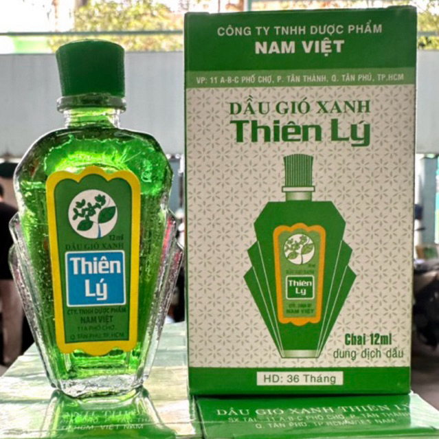 [ LẺ DẦU ] DẦU GIÓ XANH THIÊN LÝ LỐC 10 CHAI CỰC THƠM - CHAI 12ML ...
