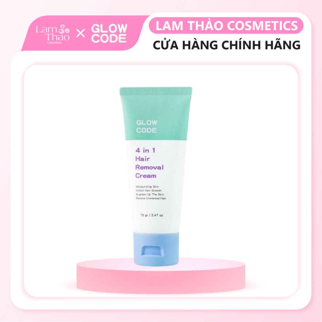 Kem Tẩy Lông Giúp Lông Mọc Thưa, Dưỡng Ẩm Và Sáng Da Glowcode 4In1 Hair ...