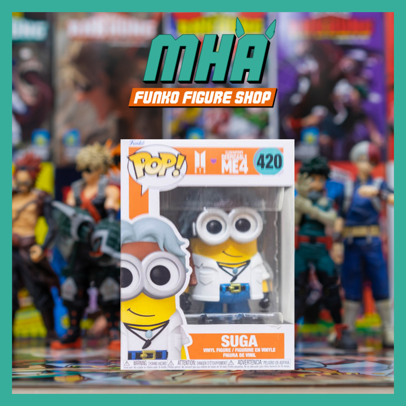 Mô Hình Chính Hãng Funko Pop BTS x Minion : Minion Suga #420 Hộp 8/10 ...