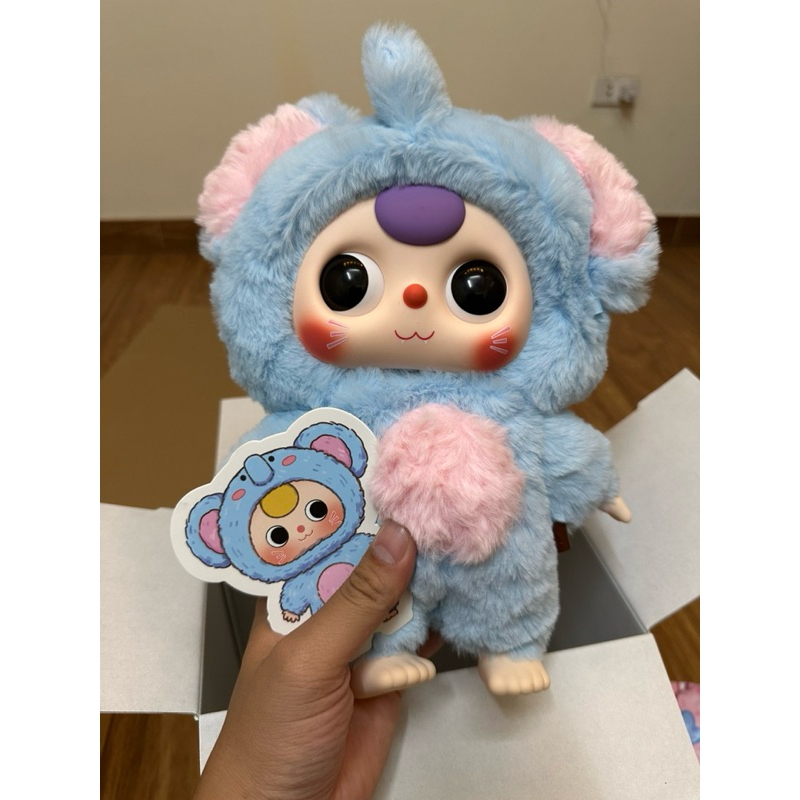 Baby Three 400% Voi mắt lé fullbox card ( đã khui) | Shopee Việt Nam