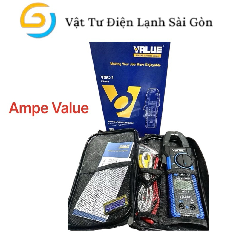 Ampe kìm Value cao cấp VMC-1 / Đồng hồ ampe Value | Shopee Việt Nam