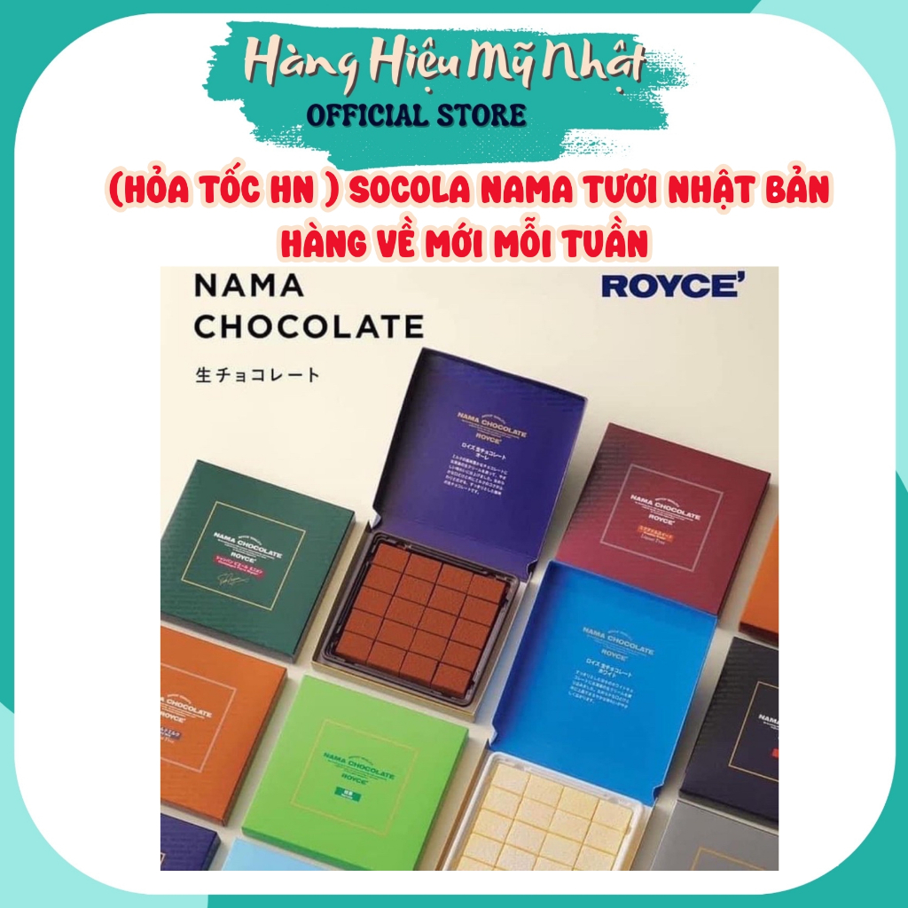 𝐍𝐀𝐌𝐀 𝐂𝐇𝐎𝐂𝐎𝐋𝐀𝐓𝐄 𝐑𝐎𝐘𝐂𝐄 sô cô La tươi Nhật Bản | Shopee Việt Nam