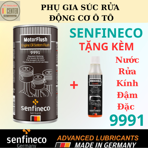 Súc rửa động cơ tẩy cặn bẩn làm sạch khoang nhớt ô tô SENFINECO 9991 ...