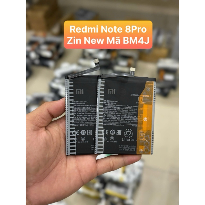 Pin Xiaomi Redmi Note 8Pro Zin New Mã BM4J - Dung Lượng Chuẩn | Shopee ...