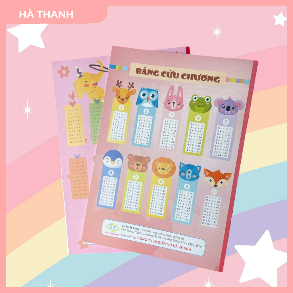 Vở ô ly, vở 4 ô li 72 trang giấy chống thấm,chống lóa, kính thước 170* ...