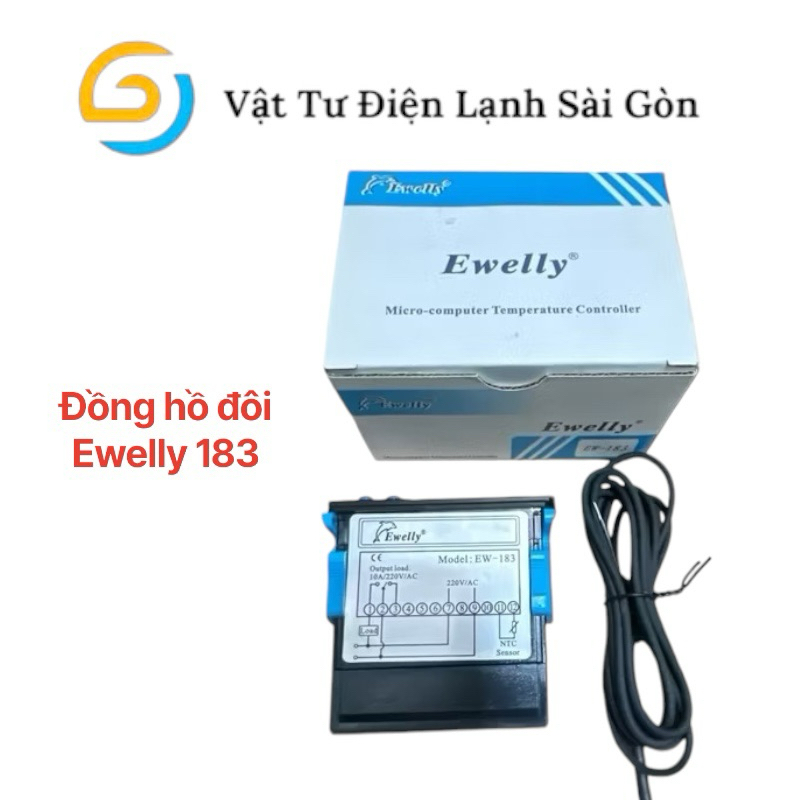 Bộ điều khiển nhiệt độ Ewelly EW-183 / Đồng hồ Ewelly | Shopee Việt Nam
