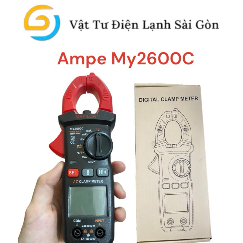 Ampe kìm My 2600C / Đồng hồ kẹp dòng vạn năng Mayiloon 2600C | Shopee Việt Nam