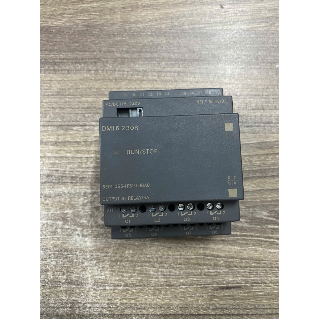 Module PLC LOGO DM16 230R ngõ ra RELAY 16I/O tháo máy | Shopee Việt Nam
