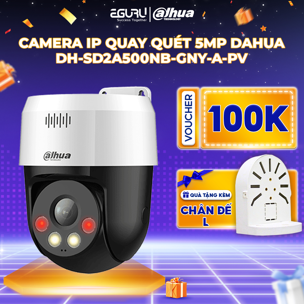 Camera IP Quay Quét 5MP DAHUA DH-SD2A500NB-GNY-A-PV - Hàng Chính Hãng ...