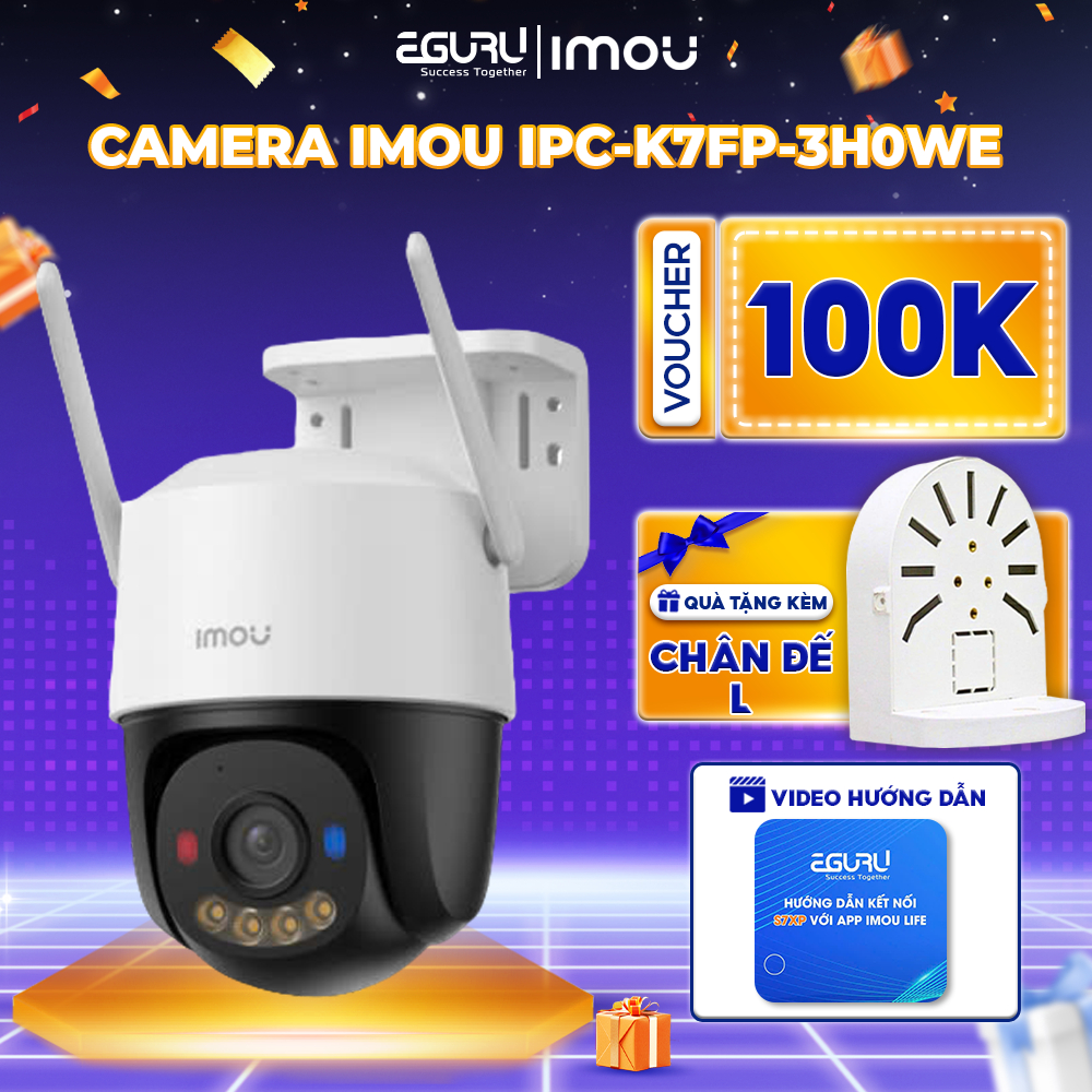 Camera IMOU Ngoài Trời K7FP Cruiser SC - Camera 4G Hồng Ngoại Thông ...