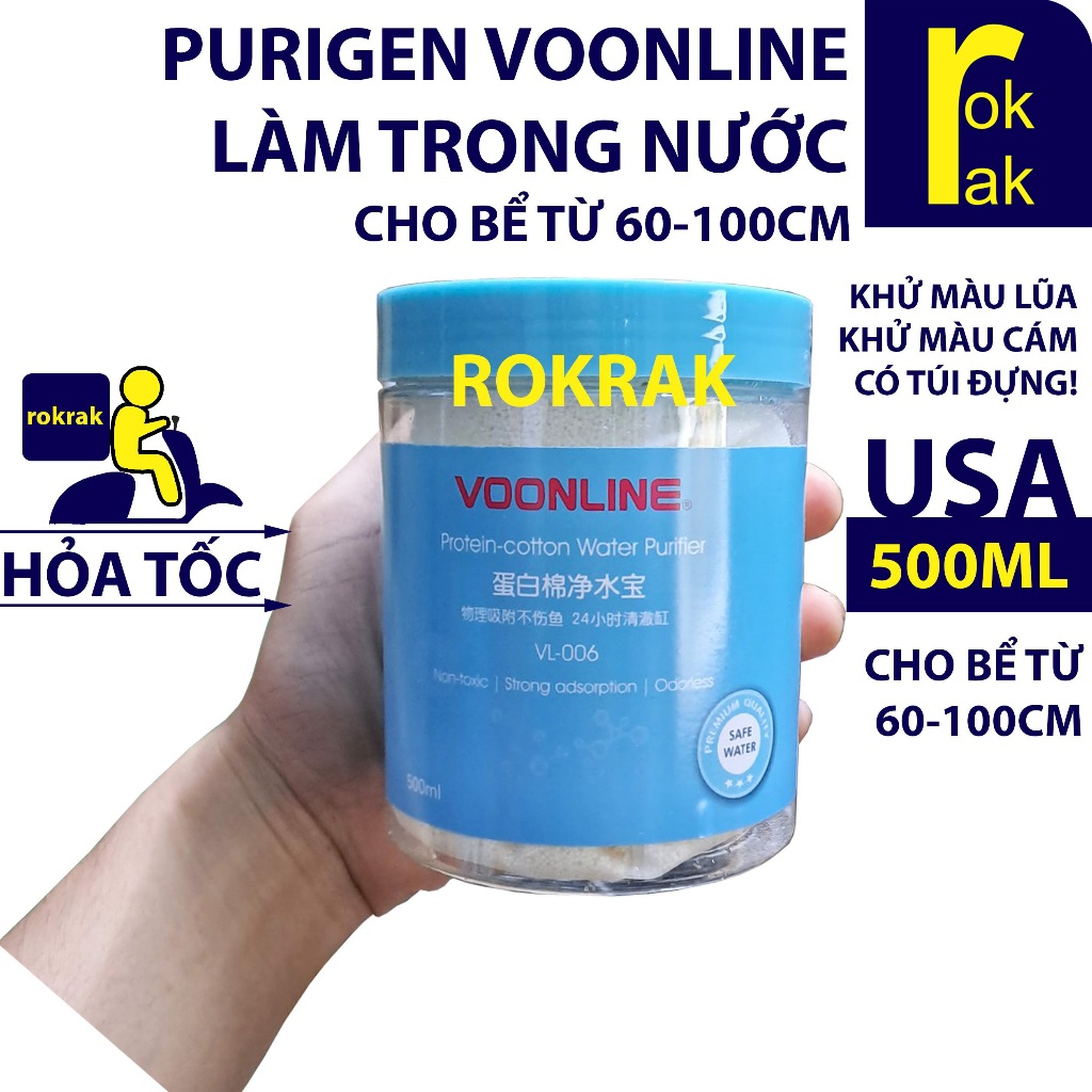 PURIGEN VOONLINE - SUNSUN ( 220 500 ml ) Khử màu lũa và cám tan trong ...