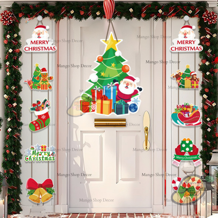 Tấm Decal Treo Cửa Hoạt Hình Halloween Trang Trí Decor Lễ Hội Hóa Trang ...