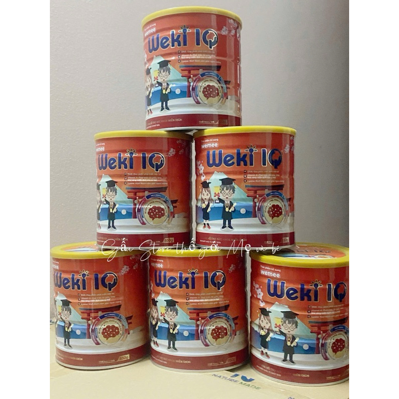 WEKI IQ Sữa Non Phát Triển Trí Não Cho Bé Từ 3 Tuổi, Khắc Phục Vấn Đề ...