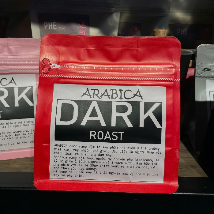 [100gr] Cà phê Arabica Dark Roast -Arabica rang đậm- cà phê Quốc Lộc ...