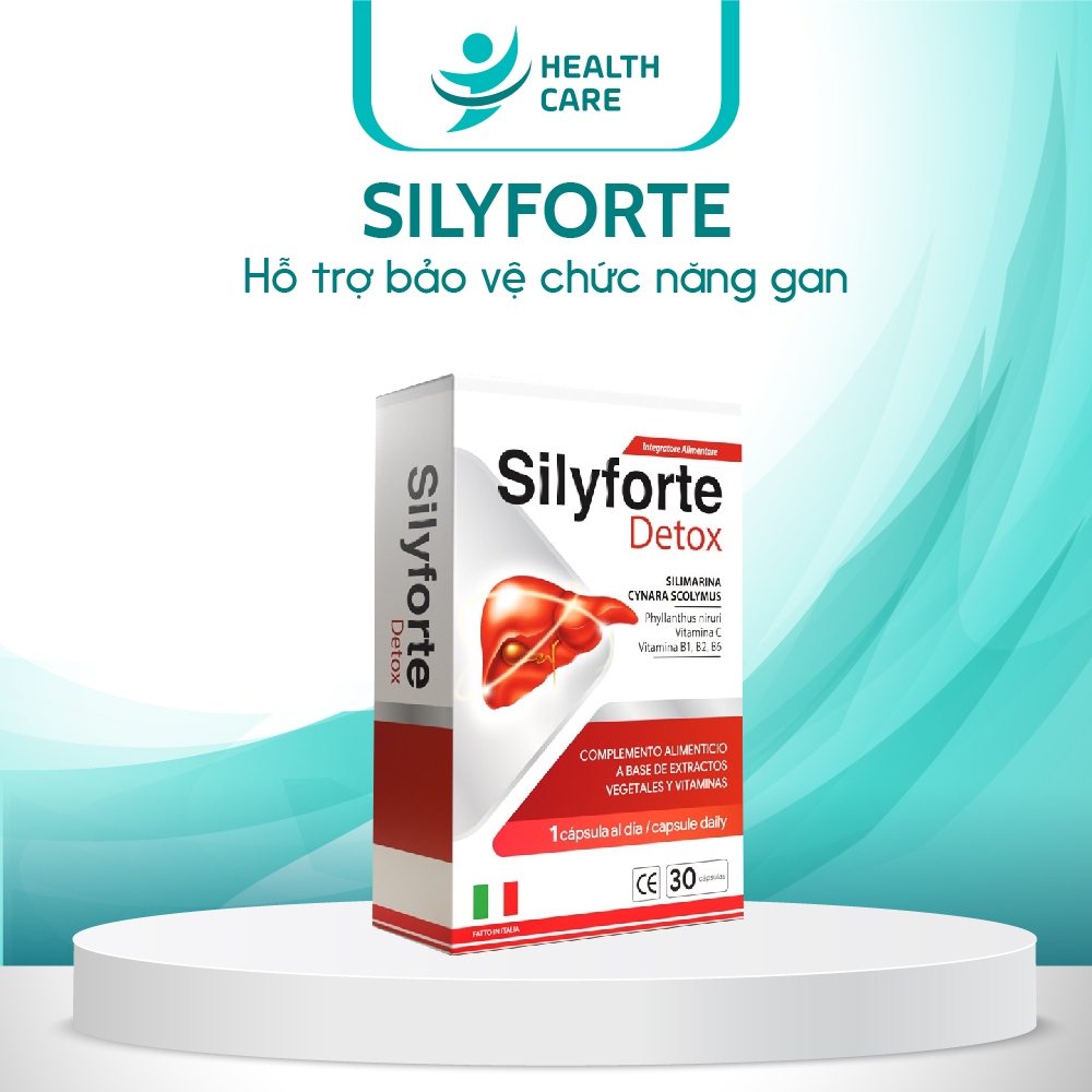 Viên Uống Atiso Hỗ Trợ Giải Độc Gan Bảo Vệ Gan Khỏe Mạnh SilyForte Xuất ...