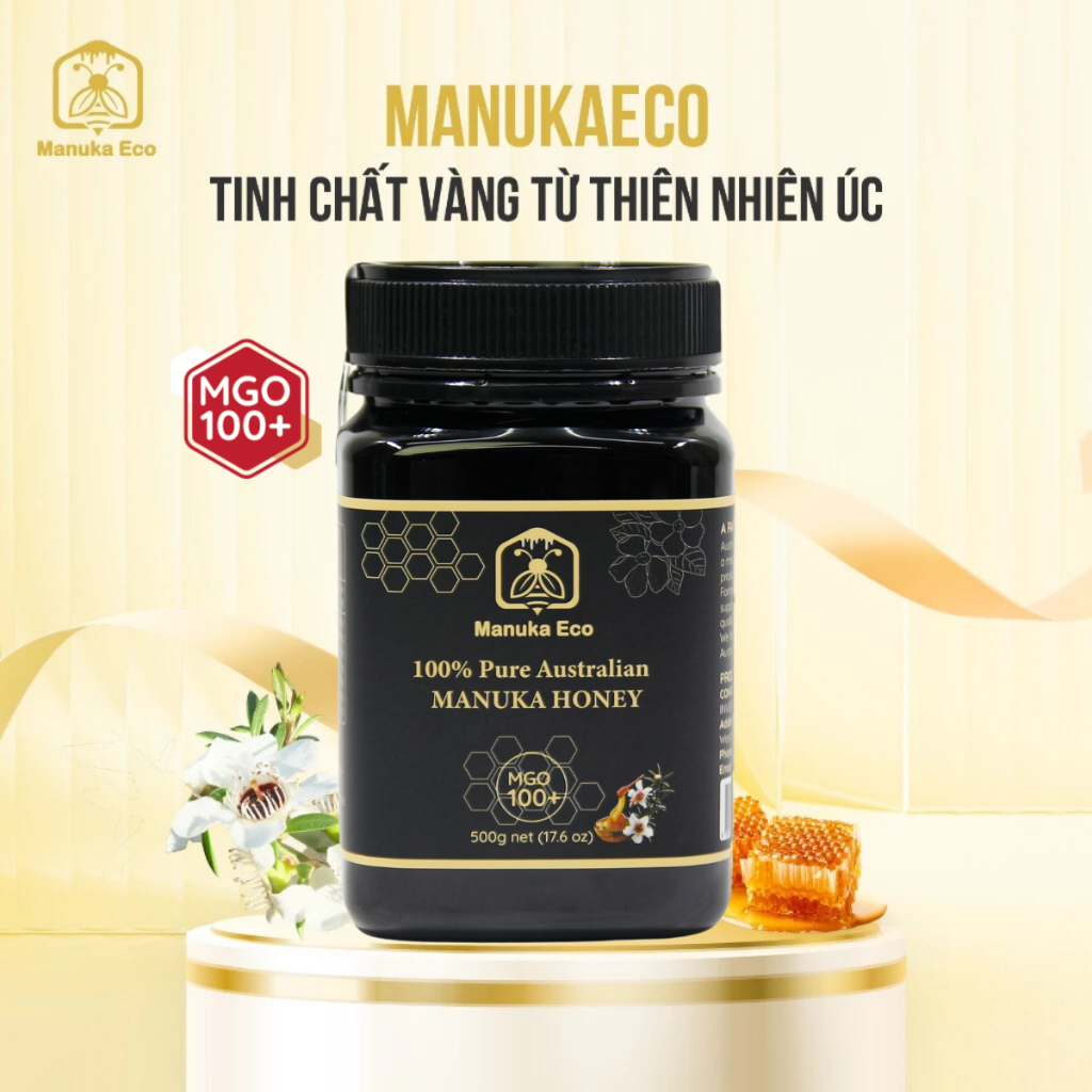 Mật ong Manuka Eco MGO 100+ nhập khẩu chính hãng Úc - Bảo Vệ Sức Khỏe ...