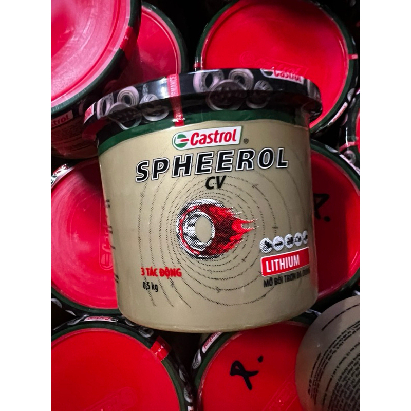 Mỡ Bò Đa Dụng CASTROL - SPHEEROL Lithium - 500g - Hàng Chính Hãng ...