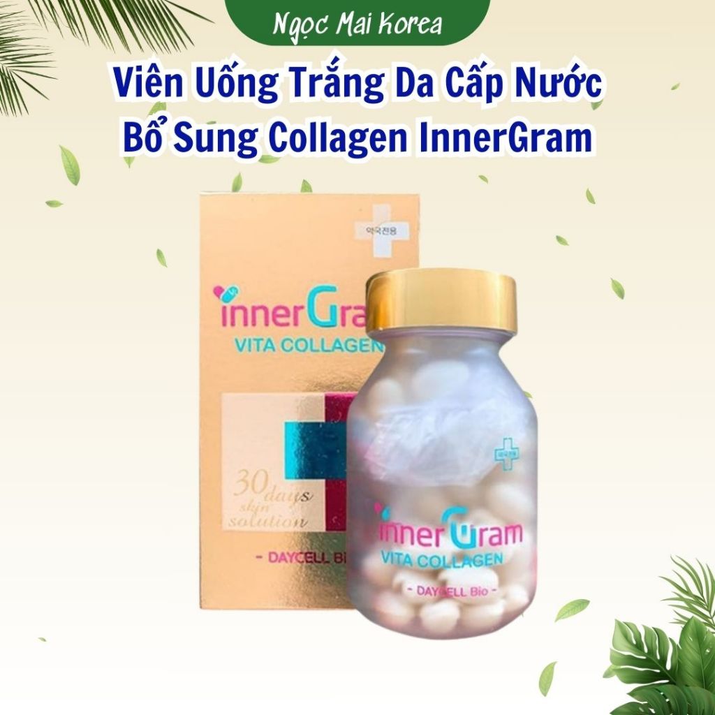 (CHÍNH HÃNG) Viên Uống Trắng Da Cấp Nước Bổ Sung Collagen InnerGram Hàn ...