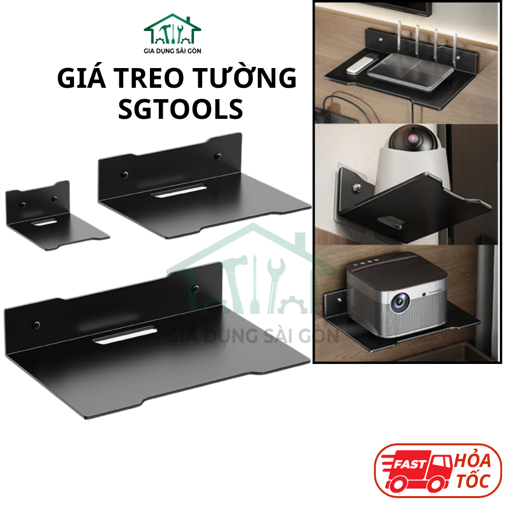 Kệ Treo Tường Đỡ Modem Wifi Camera, Máy Chiếu Phim - Giá Treo Tường Làm ...