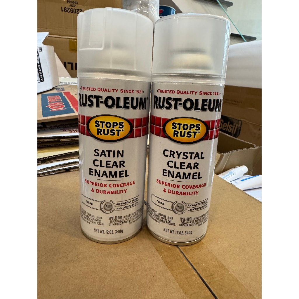 Rust Oleum Stop Rust - sơn xịt chống rỉ sét (340g) (không màu) | Shopee ...