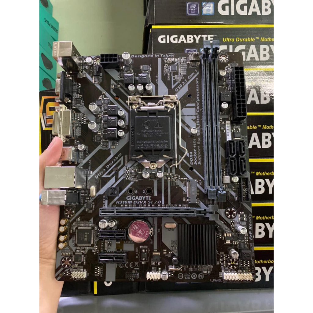 Mainboard Gigabyte H310 DS2 BH 12 Tháng - SK 1151 - H310M | Shopee Việt Nam