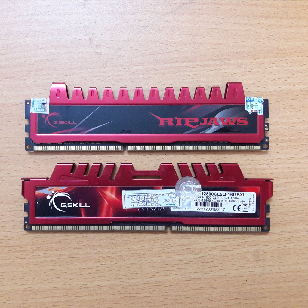 Ram tản nhiệt máy tính Gskill 4GB DDR3 bus 2400 | Shopee Việt Nam