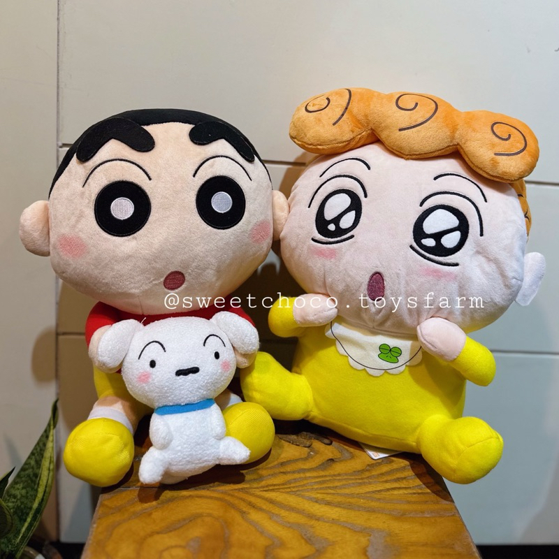 GẤU BÔNG SHIN VÀ HIMA (SHIN CẬU BÉ BÚT CHÌ) | Shopee Việt Nam