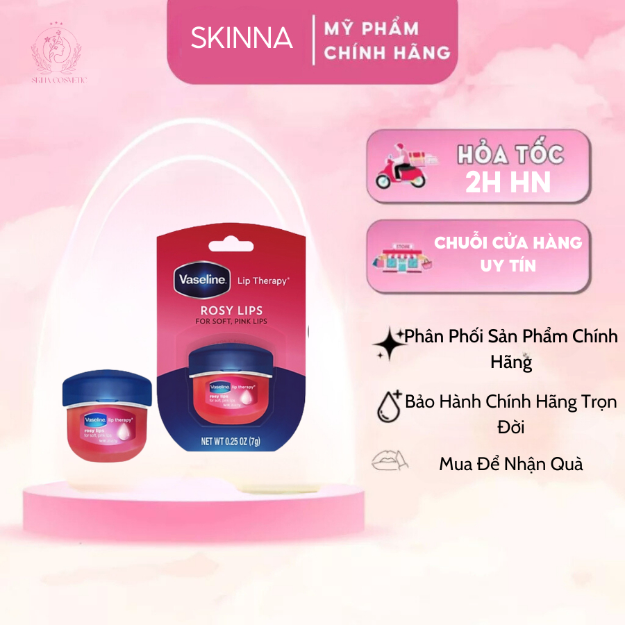 Son Dưỡng Môi Vaseline Lip Therapy Rosy Lips, Sáp Dưỡng Ẩm Làm Hồng Và ...