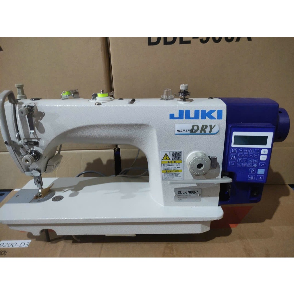 Máy may điện tử Juki DDL-8700B-7 Máy mới 100% nguyên thùng Mẫu mới CHỮ ĐÚC JUKI NỔI cả bộ ...