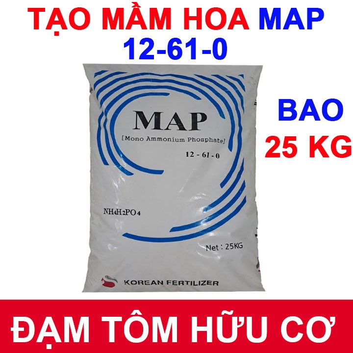 MAP (12-61-0) - BAO 25 KG | Shopee Việt Nam