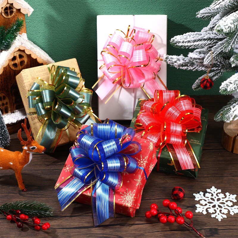 (Bán buôn_Bán Sỉ) 5&10 Nơ Ren Rút Tú Cầu Cao Cấp (Bản nơ 5cmx 115cm ...