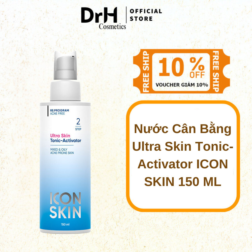 Nước Cân Bằng Ultra Skin Tonic-Activator Iconskin 150 ML | Shopee Việt Nam