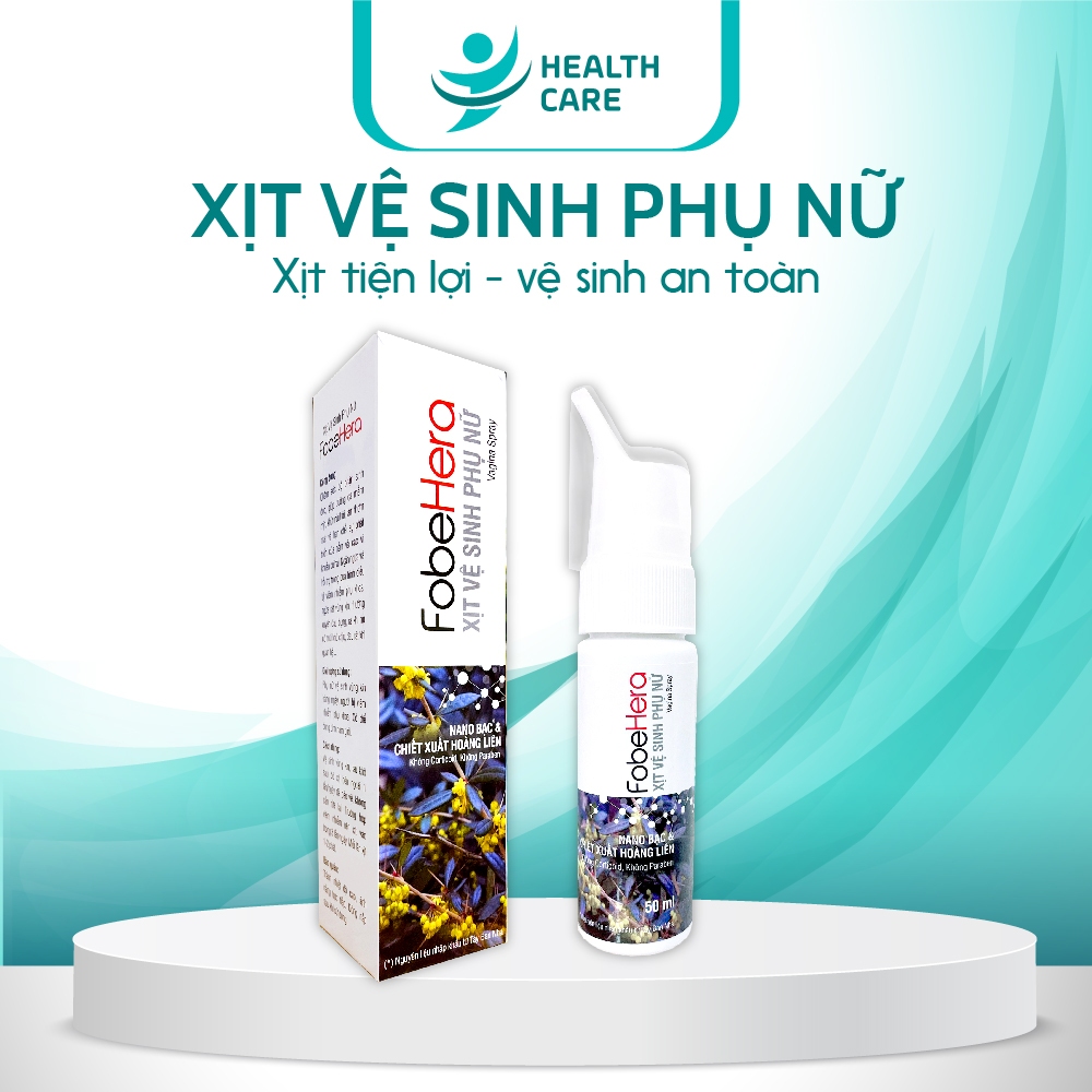 Chai Xịt Phụ Khoa FOBE HERA Hỗ Trợ Ngăn Ngừa Viêm Nhiễm, Viêm Ngứa Vùng ...