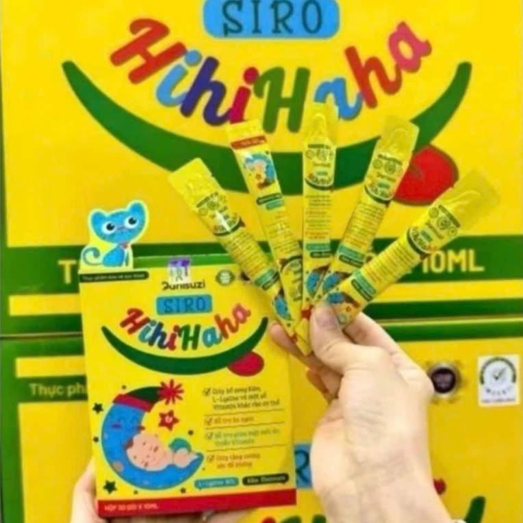 Siro ăn ngon Hihihaha Huyền Phi giúp bé ăn ngon hấp thu tốt tăng sức đề ...